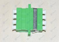 China LC Quad Fiber Optic Adapter Good Changeability And Repeat For Wide Area Networks for sale