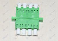 China LC Quad Fiber Optic Adapter Good Changeability And Repeat For Wide Area Networks for sale