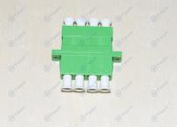 China LC Quad Fiber Optic Adapter Good Changeability And Repeat For Wide Area Networks for sale