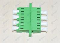 China LC Quad Fiber Optic Adapter Good Changeability And Repeat For Wide Area Networks for sale