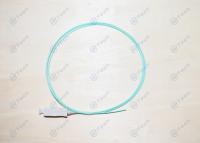 China Aqua Color Fiber Optic Pigtail Multi Mode Simplex 10G OM3 SC 0.9mm IEC Standard for sale