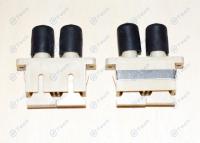 China Multi Mode SC-ST Fiber Optic Connector Adapters Plastic Duplex Repeatability 0.2dB for sale