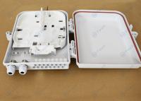 China SC APC Connector Fiber Optic Cable Box , 16 Cores 16 Port Fiber Splitter Distribution Box for sale