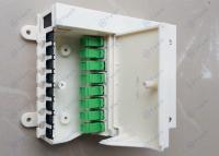 China 8 Cores FTTH Splitter Box White Color Size 190 X 126 X 46mm Net Weight 0.3kg for sale