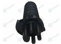 China 6 Round Port Fiber Optic Cable Joint Box Dimension Φ168× 433.5mm Inside ABS Plastic for sale