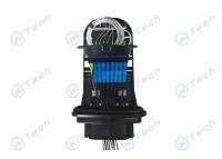 China 24 Cores Fiber Optic Joint Enclosure Max Capacity 288 Fiber PP Materials With UV for sale