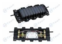 China 144 Cores Fiber Optic Joint Enclosure / Inline Closure For Diameter 10-23mm Cable for sale