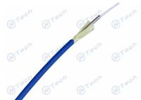 China Multimode / Single Mode Fiber Cable , 1-12Cores Armored Fiber Cable Indoor for sale