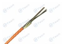 China Blown Micro Fiber Optic Cable Black Color 6-72 Cores With HDPE Outer Jacket for sale