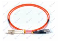 China Low Corrosion FC To LC Fiber Patch Cord ,  LSZH Multimode Duplex Fiber Optic Cable for sale