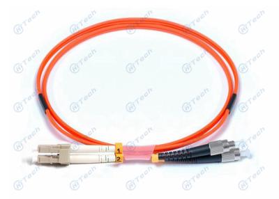 China Low Corrosion FC To LC Fiber Patch Cord ,  LSZH Multimode Duplex Fiber Optic Cable for sale