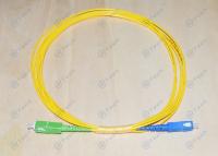China SC UPC - SC APC Fiber Optic Jumper Strong Tensile Strength Vibration ≤0.2dB for sale