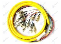 China SC LC FC Fan Out Fiber Optic Cable , Single Mode / Multimode Fiber Pigtail RoHS Approved for sale