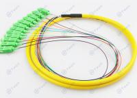 China SC LC FC Fan Out Fiber Optic Cable , Single Mode / Multimode Fiber Pigtail RoHS Approved for sale