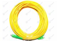 China Simplex Duplex Singlemode Fiber Optic Patch Cord SC APC Ceramic Ferrule Inner for sale