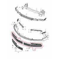 China Chrome Grille Front Grille For Bentley Continental Flying Spur 2014-2018 OEM 4W0807647A 4W0807647E 4W0807648A 4W0807648J for sale