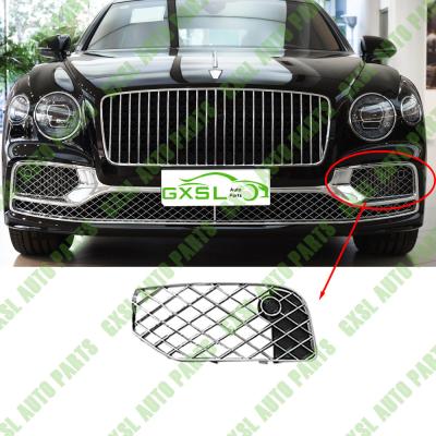 China Without Acc Chrome Left Front Bumper Air Guide Grille For Bentley Flying Spur 2020 OEM 3SE807667 for sale