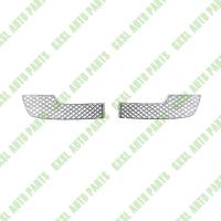 China Chrome Front Bumper Mesh Inner Grille For Bentley Continental Gt 6.0 2012-2015 OEM 3W3807681H 3W3807682H for sale
