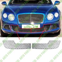China Chrome Front Bumper Mesh Inner Grille For Bentley Continental Gt 6.0 2012-2015 OEM 3W3807681H 3W3807682H for sale