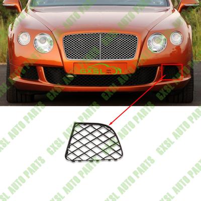 China Left Black Front Bumper Mesh Outer Grille For Bentley Continental Gt 6.0 2012-2015 OEM 3W3807683B 3W3807683F for sale