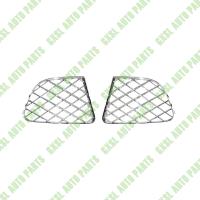 China Chrome Front Bumper Mesh Outer Grille For Bentley Continental Gt 6.0 2012-2015 OEM 3W3807683J 3W3807684J for sale