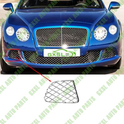 China Right Chrome Front Bumper Mesh Outer Grille For Bentley Continental Gt 6.0 2012-2015 OEM 3W3807684J for sale