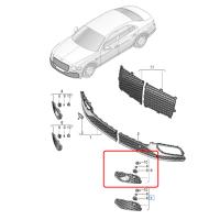 China With Acc Chrome Left Front Bumper Air Guide Grille For Bentley Flying Spur 2020 OEM 3SE807667A for sale