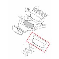 China Radiator Grille Cover Without License Plate Bracket Cover Grille Outer Frame For Bentley Continental GT 2012-2015 OEM 3W3853651CGRU for sale