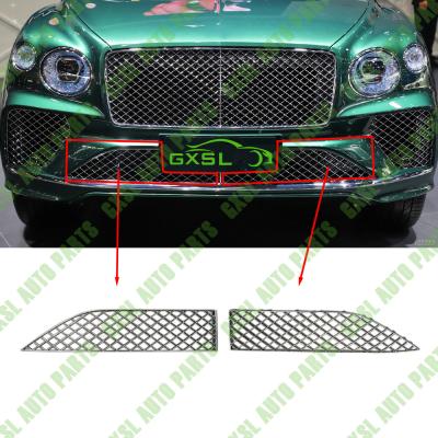 China Without ACC Chrome Front Bumper Center Grille For Bentley Bentayga 2021 OEM 36A807675K 36A807676E for sale