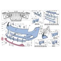China Front Bumper Spoiler For Ferrari F12 Berlinetta OEM 84363910 84857500 for sale