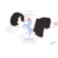 China Left Right Black Front Wheelhouse Radkasten Radhausschale Vorne For Ferrari F8 Spider OEM 862050 879212 862017 879210 for sale