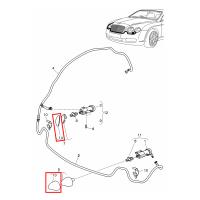 China Car Accessories Front Bumper Spray Cover End Cap For Bentley Continental Flying Spur 2009-2013 OEM 3W5807937 3W5807937A 3W5807938 3W5807938A for sale