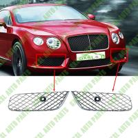 China Chrome Left Right Front Bumper Grille For Bentley Continental GT 4.0 2012-2015 OEM 3W3807647C 3W3807648C for sale