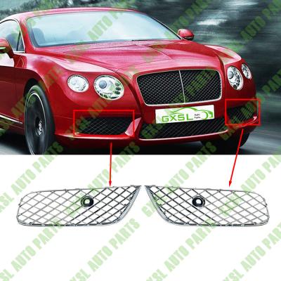 China Chrome Left Right Front Bumper Grille For Bentley Continental GT 4.0 2012-2015 OEM 3W3807647C 3W3807648C for sale