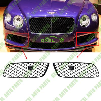 China Black Left Right Front Bumper Grille For Bentley Continental GT 4.0 2012-2015 OEM 3W3807647B 3W3807648B for sale