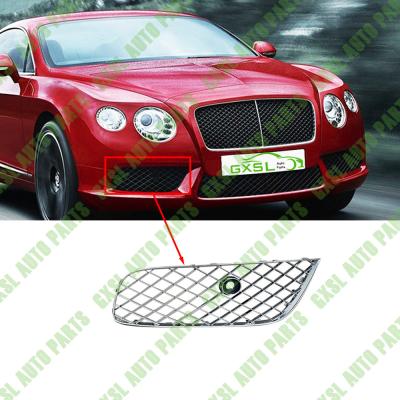 China Chrome Right Front Bumper Grille For Bentley Continental GT 4.0 2012-2015 OEM 3W3807648C for sale