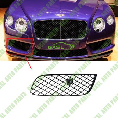 China Black Right Front Bumper Grille For Bentley Continental GT 4.0 2012-2015 OEM 3W3807648B for sale