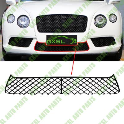 China Black Front Bumper Middle Grille For Bentley Continental GT 4.0 2012-2015 OEM 3W3807667D for sale