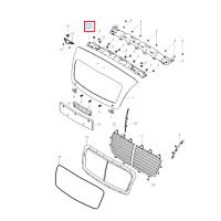 China Center Grid Bracket Radiator Grille Mounting Bracket For Bentley Continental Gt Gtc New Supersports 2016-2019 OEM 3W3807277B 3W3807277D 3W3807277E for sale