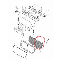 China Chrome Left Front Radiator Grille For Bentley Continental GT 2016-2018 OEM 3W3853683 for sale