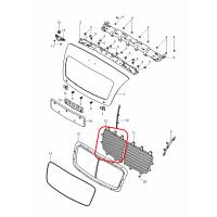 China Chrome Right Front Radiator Grille For Bentley Continental GT 2016-2018 OEM 3W3853684 for sale
