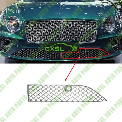 China For Bentley Continental GT 2020 Left Front Bumper Air Guide Grille With ACC Chrome OEM 3SD807675C for sale