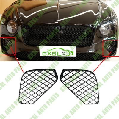 China For Bentley Continental GT GTC 2020 Front Bumper Air Guide Left Right Grille Black Without ACC OEM 3SD807684 3SD807683 for sale