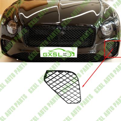 China For Bentley Continental GT GTC 2020 Front Bumper Air Guide Left Grille Black Without ACC OEM 3SD807683 for sale