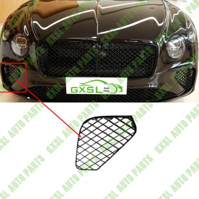 China For Bentley Continental GT GTC 2020 Front Bumper Air Guide Right Grille Black Without ACC OEM 3SD807684 for sale