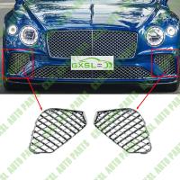 China For Bentley Continental GT GTC 2020 Front Bumper Air Guide Left Right Grille Chrome Without ACC OEM 3SD807684C 3SD807683C for sale