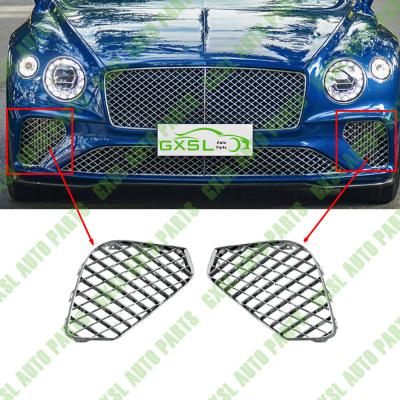 China For Bentley Continental GT GTC 2020 Front Bumper Air Guide Left Right Grille Chrome Without ACC OEM 3SD807684C 3SD807683C for sale