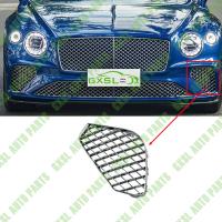 China For Bentley Continental GT GTC 2020 Front Bumper Air Guide Left Grille Chrome Without ACC OEM 3SD807683C for sale
