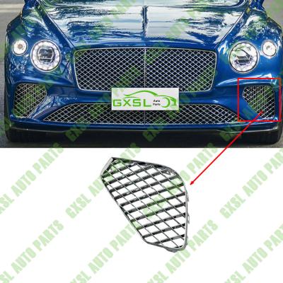 China For Bentley Continental GT GTC 2020 Front Bumper Air Guide Left Grille Chrome Without ACC OEM 3SD807683C for sale