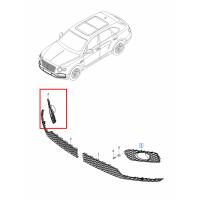China For Bentley Bentayga 2016-2020 Right Front Bumper Grille With Acc Chrome OEM 36A807346G 36A807346H for sale